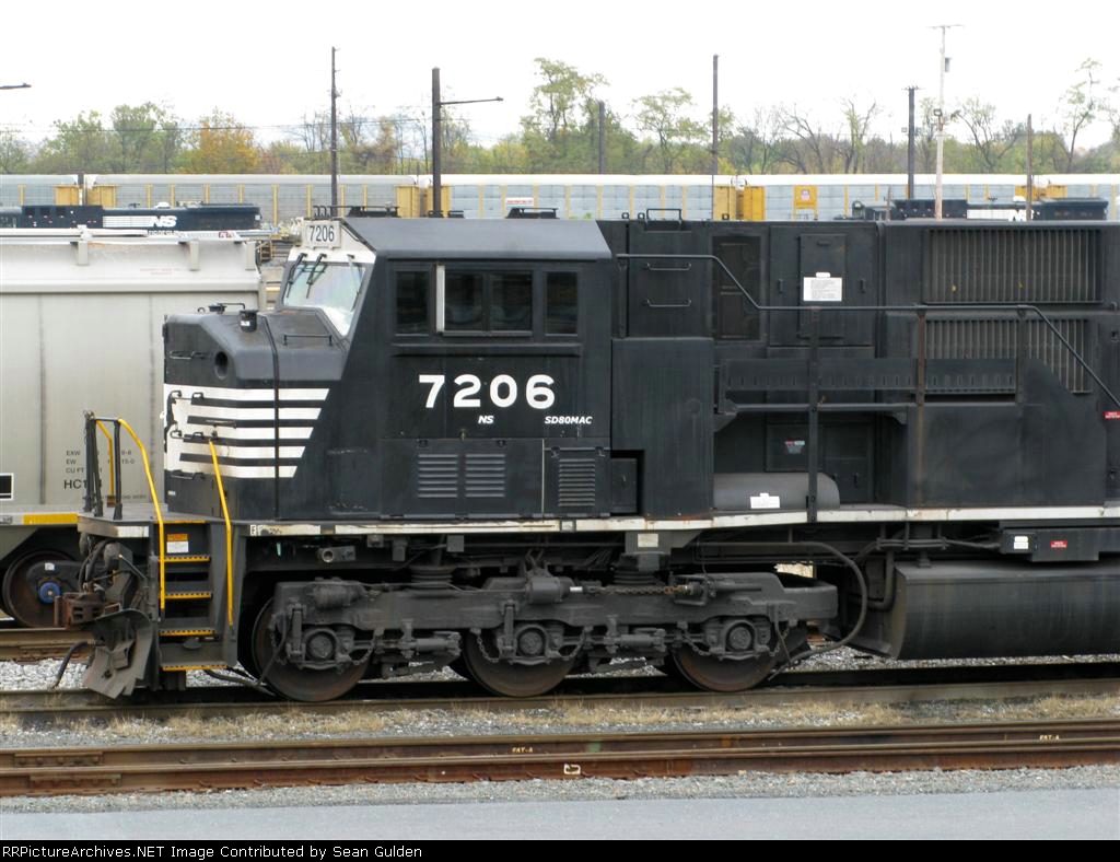 NS EMD SD80MAC 7206